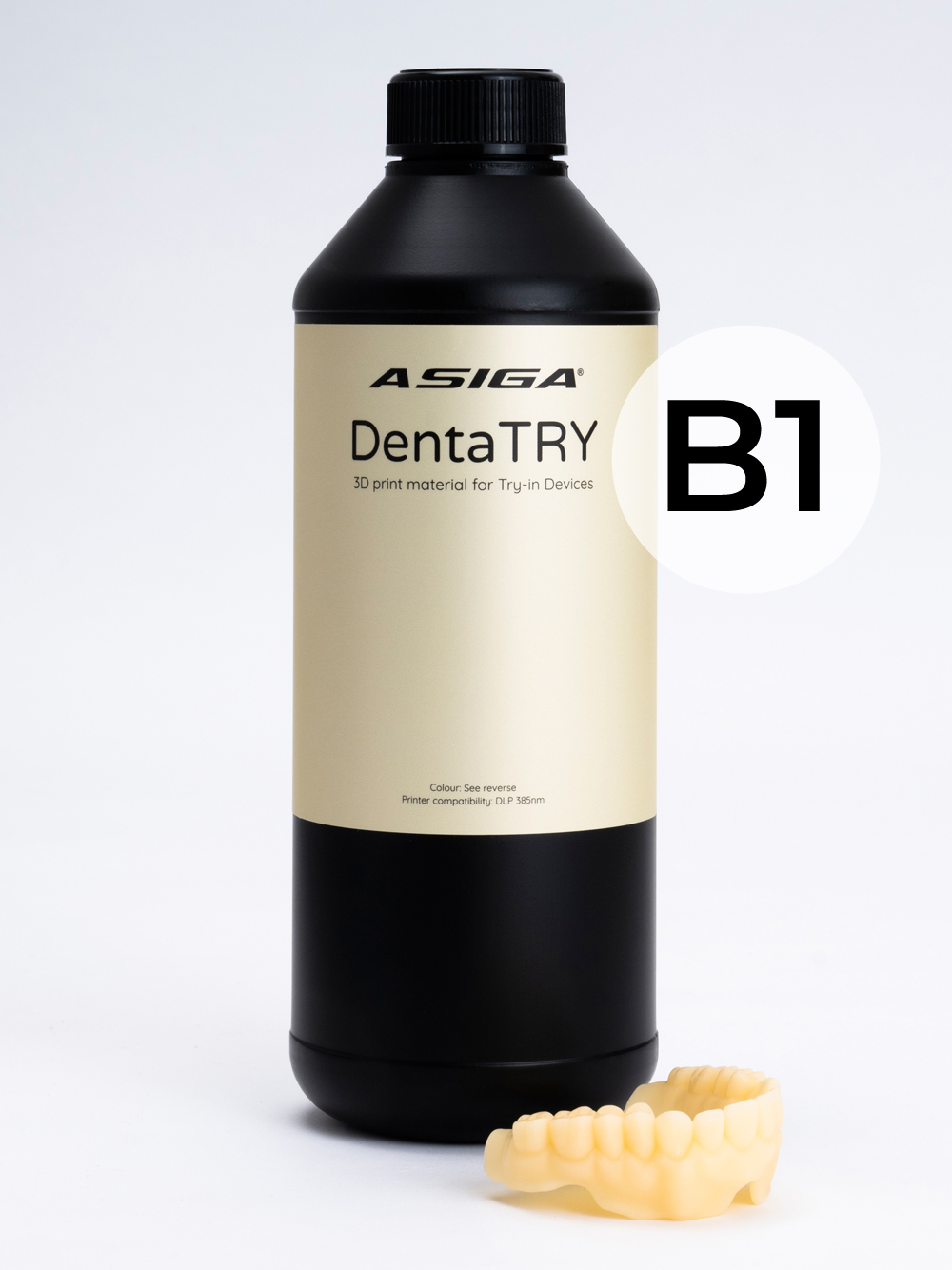 Asiga DentaTRY A1, A2, A3, B1, B2, B3 1L - ACRO 3D Print